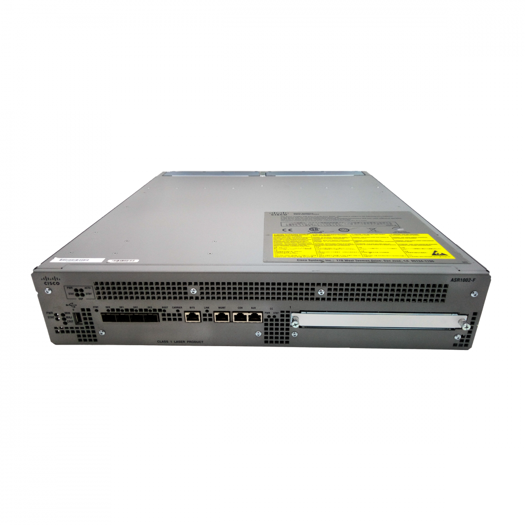 Cisco ASR1002-F with 4x GigE Ports Integrated ESP-2.5, RP1, SIP-10 Dual ...