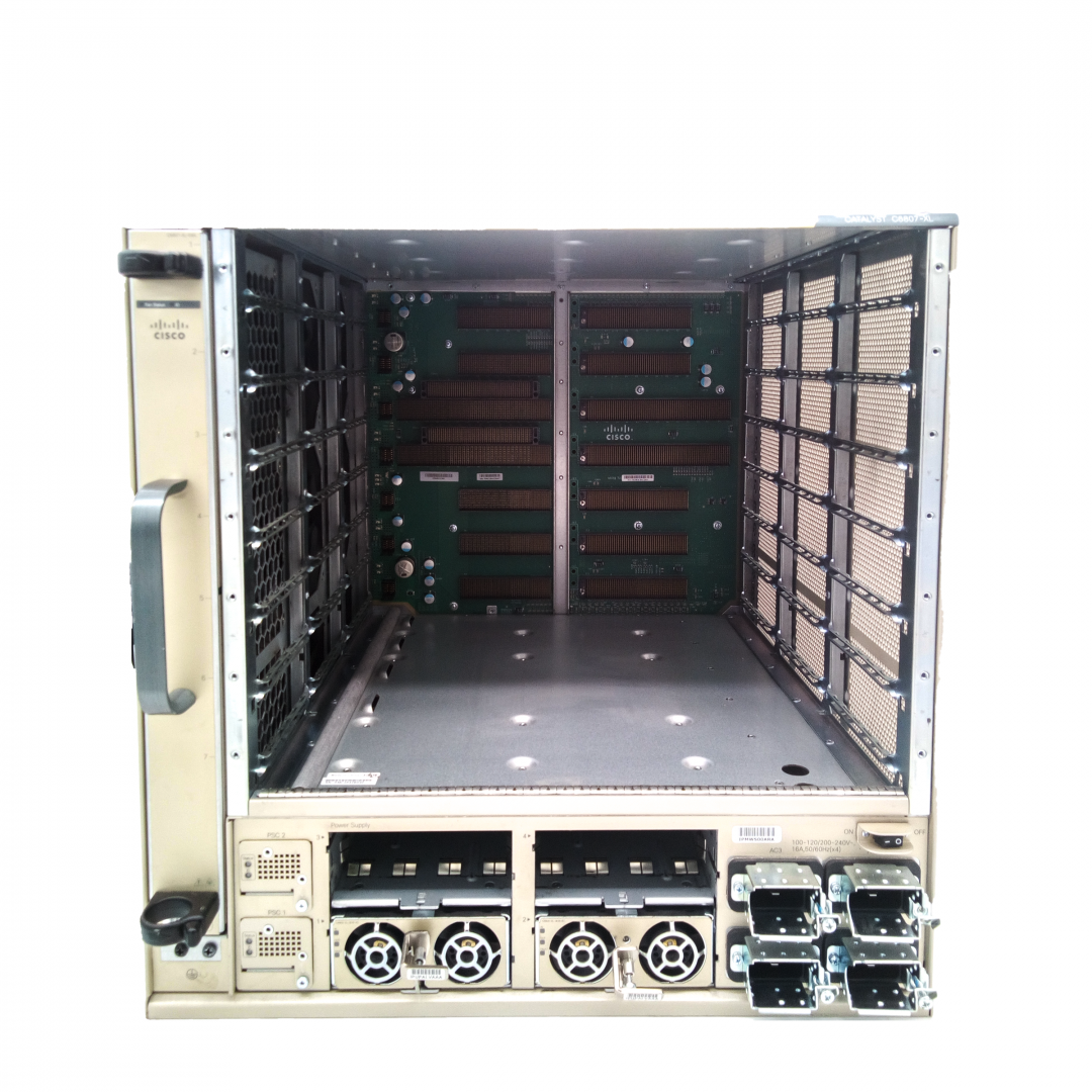 Cisco C6807-XL Catalyst Chassis Switch C6800-XL-3KW-AC C6807-XL-FAN ...