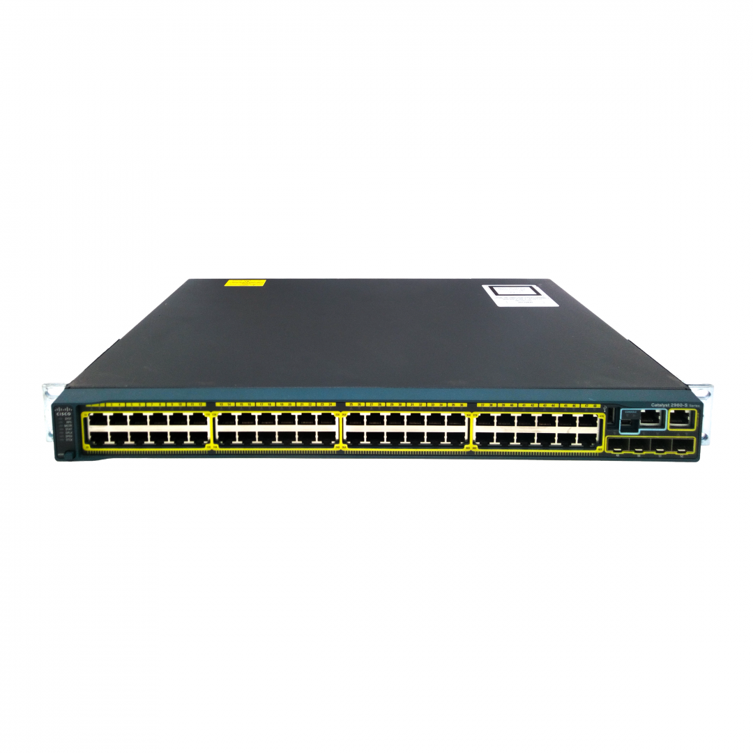 Cisco WS-C2960S-48TS-L 48 Port Gigabit Ethernet FlexStack LAN Switch 1 ...