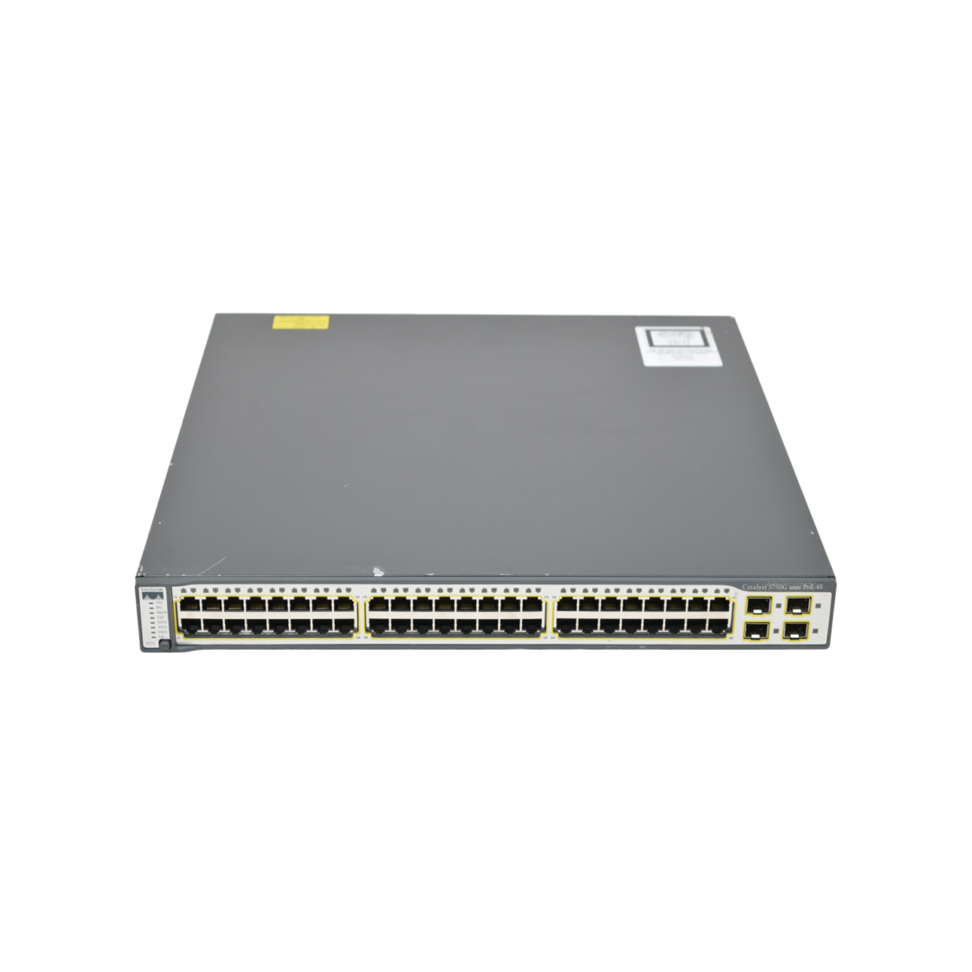 Cisco WS-C3750G-48PS-E Catalyst 48 Ethernet 10/100/1000 IEEE 802.3af PoE Gb - Dedicated Networks