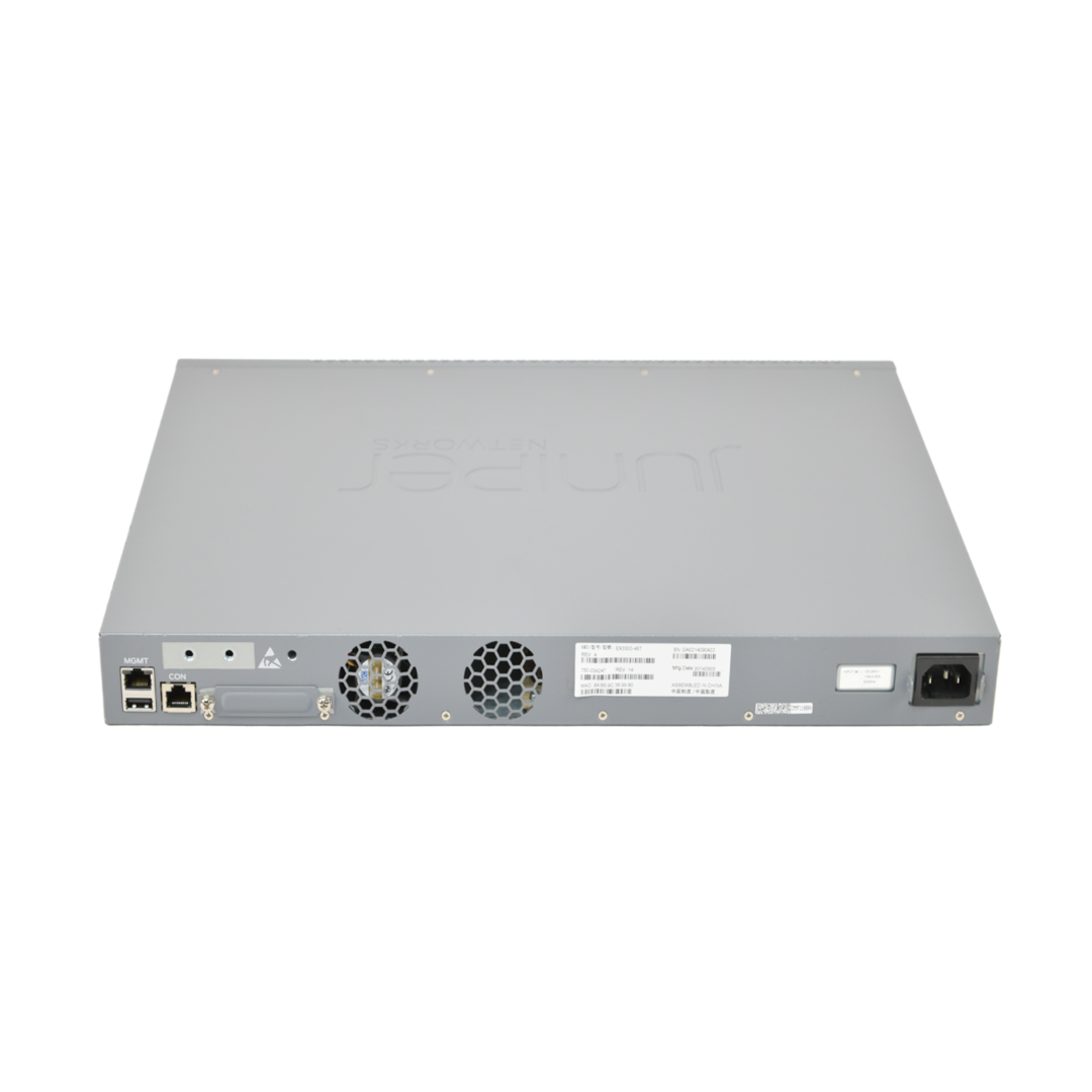 Juniper EX3300-48T 48 Port 10/100/1000Base T 4xSFP+ 1/10G Switch - Dedicated Networks