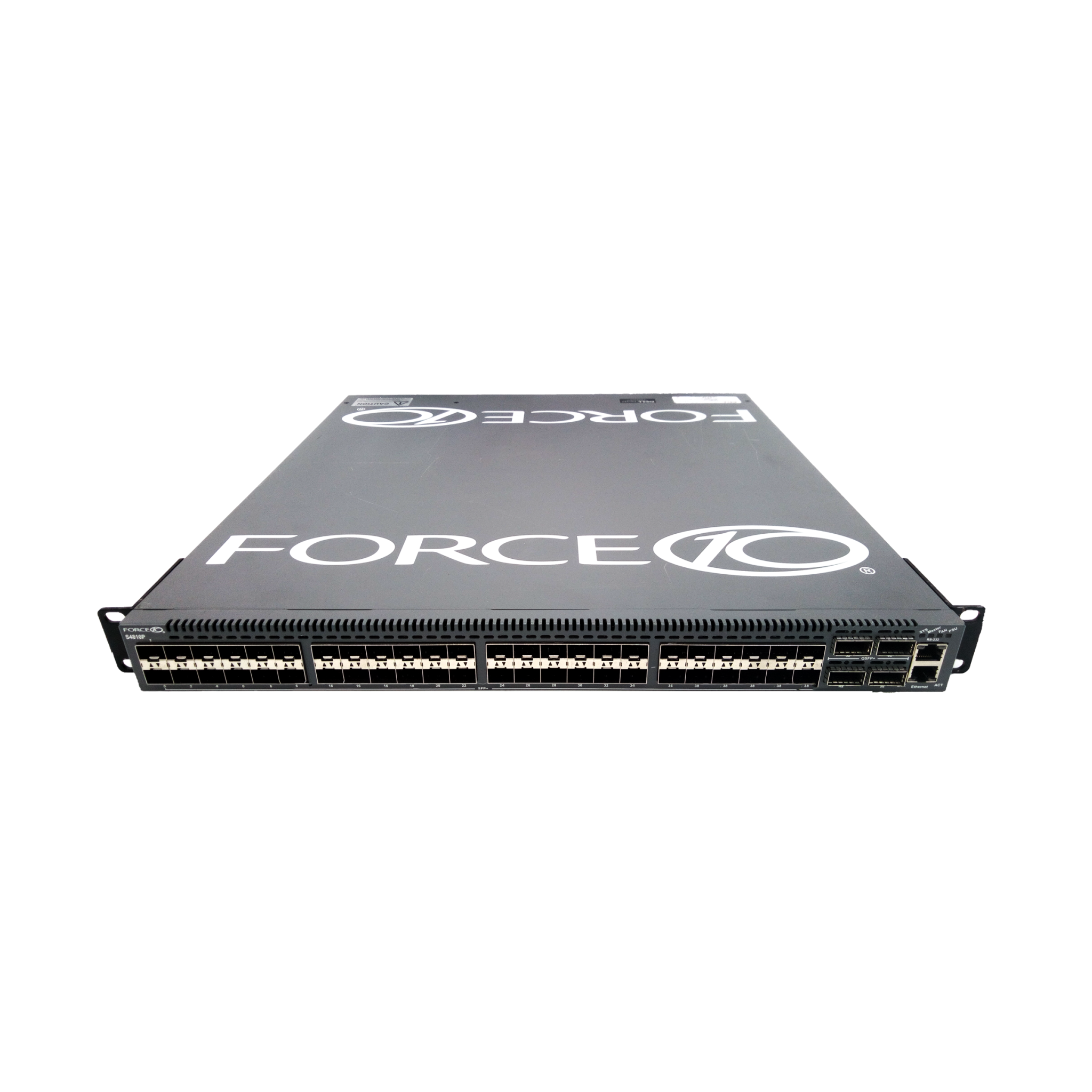 Force10 S4810P-AC Dell 48-Port 10GbE Switch 4x 40GbE Uplinks 2x S4810P ...