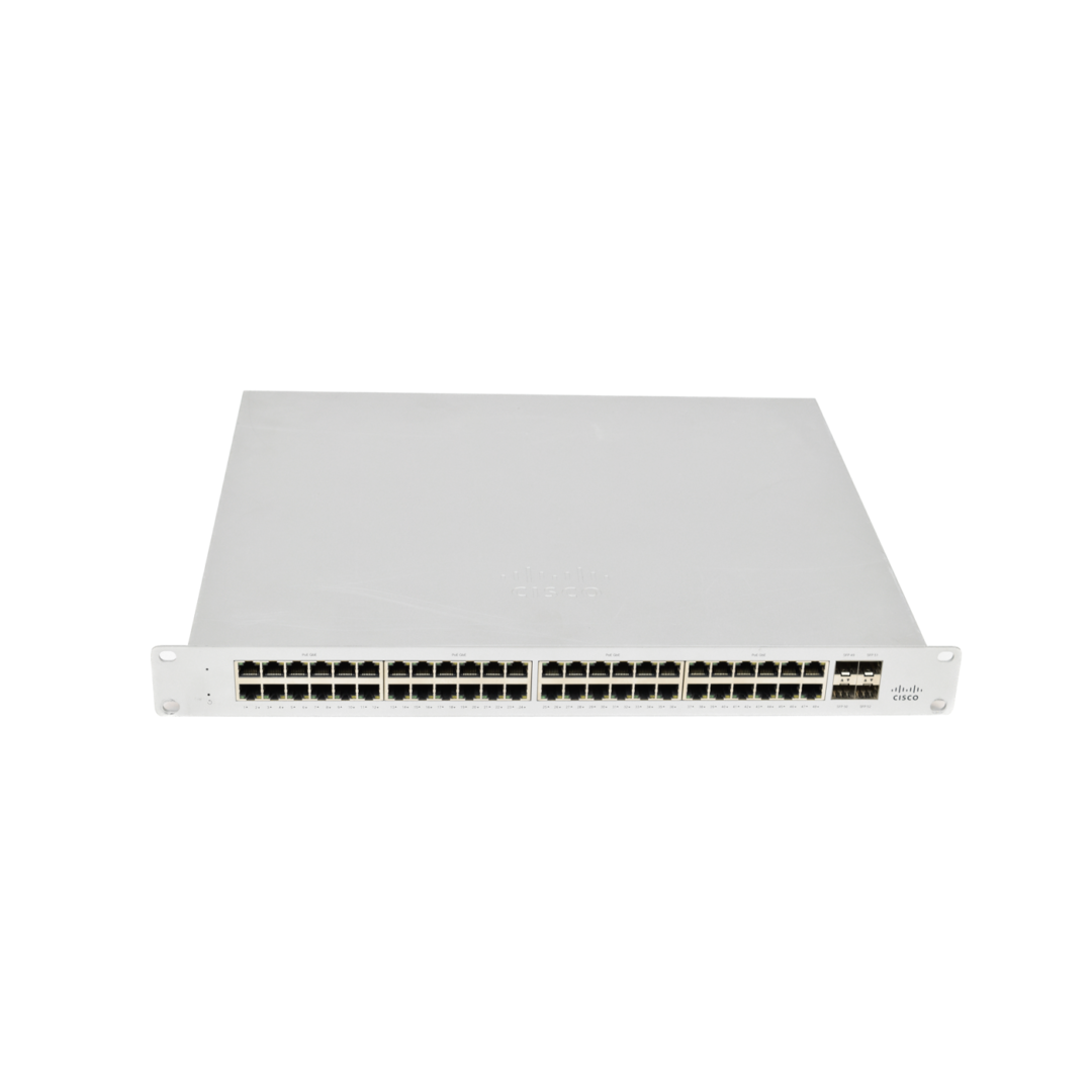 Cisco Meraki MS120-48FP-HW 48-Port Full PoE w/4x1GE SFP Uplinks ...