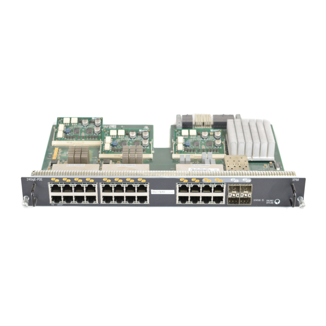 Juniper SRX-GP-24GE-POE 24-Port Gigabit Ethernet XPIM Interface Module ...