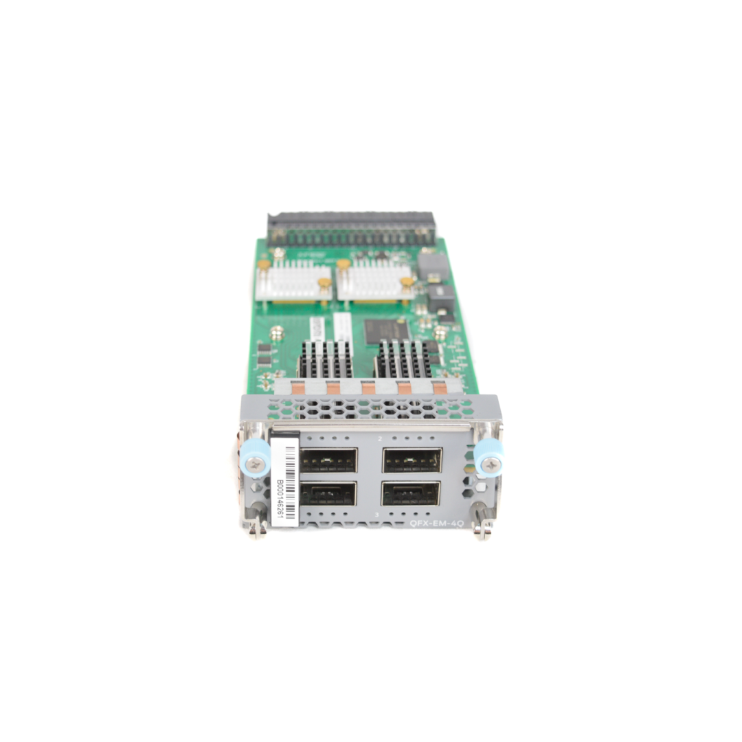Juniper QFX-EM-4Q 4-Port QSFP+ Expansion Module for QFX5100-24Q EX4600 ...