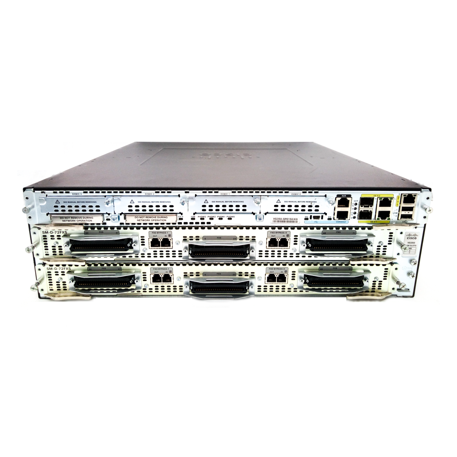 Cisco VG350-144FXS/K9 High-Dens Analog Voice Gateway VG350/K9 SM-D ...