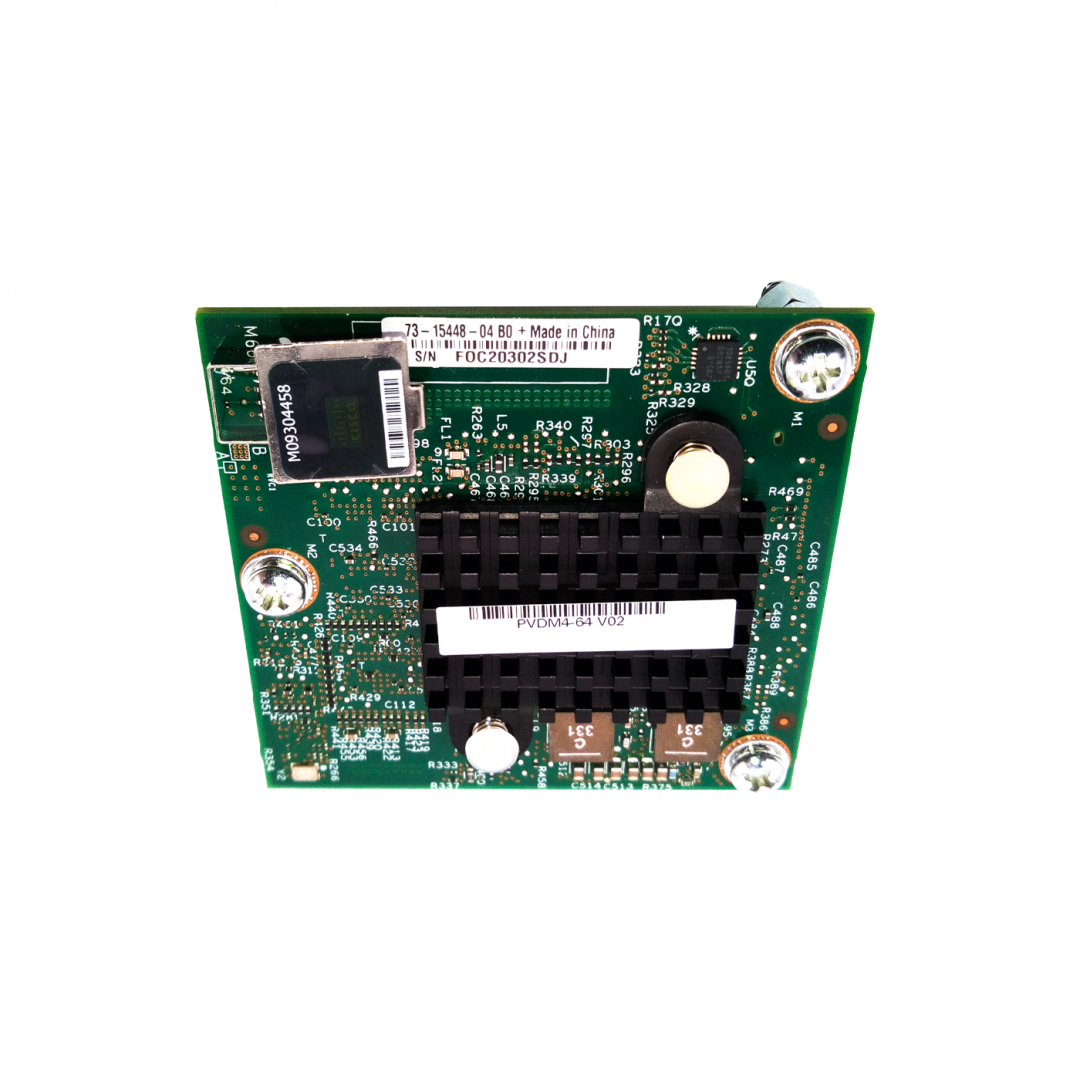 Cisco PVDM4-64 64-channel High-Density Voice DSP Module T1/E1 ...