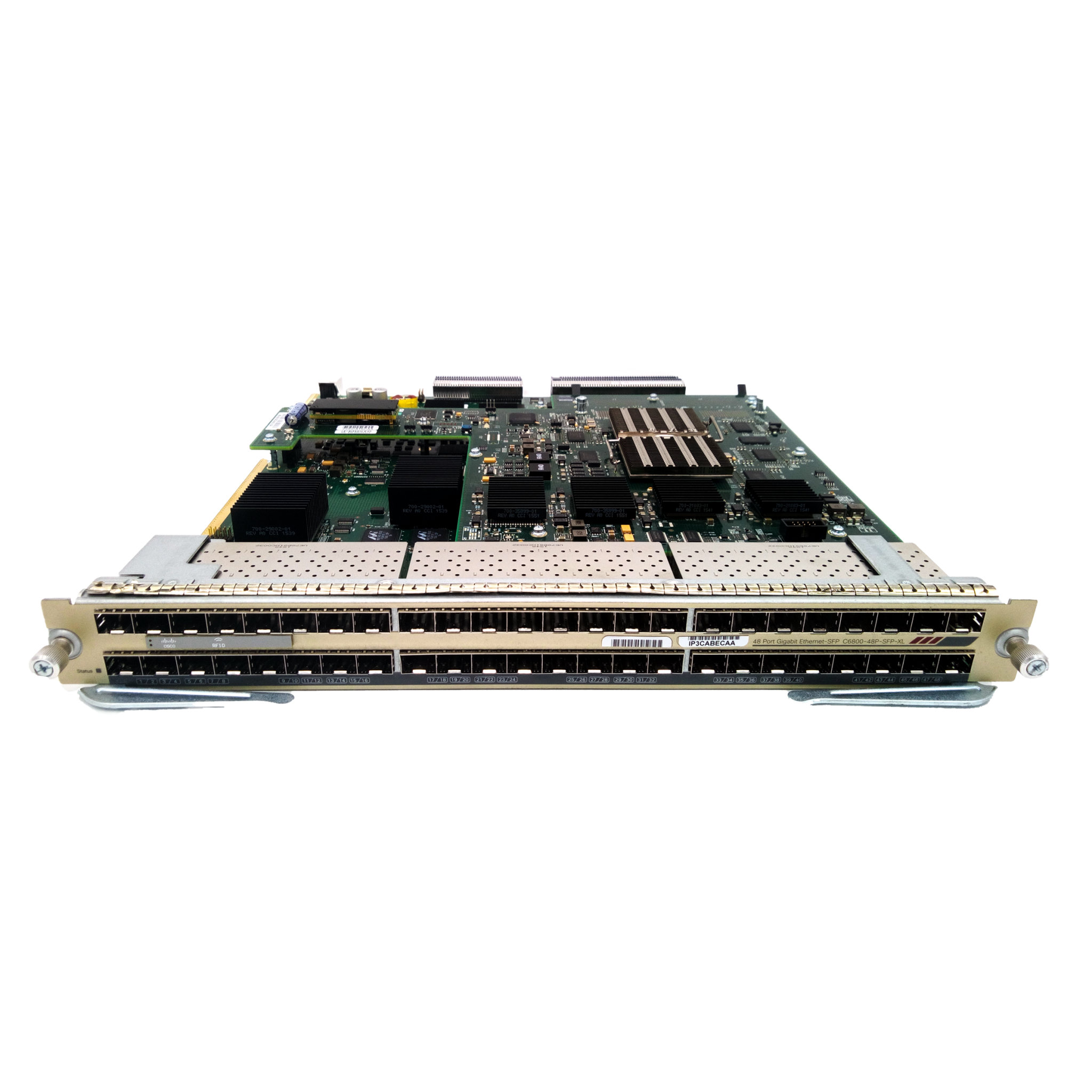Cisco C6800-48P-SFP-XL 6800 48-port 1GE fiber module w/ Integrated ...