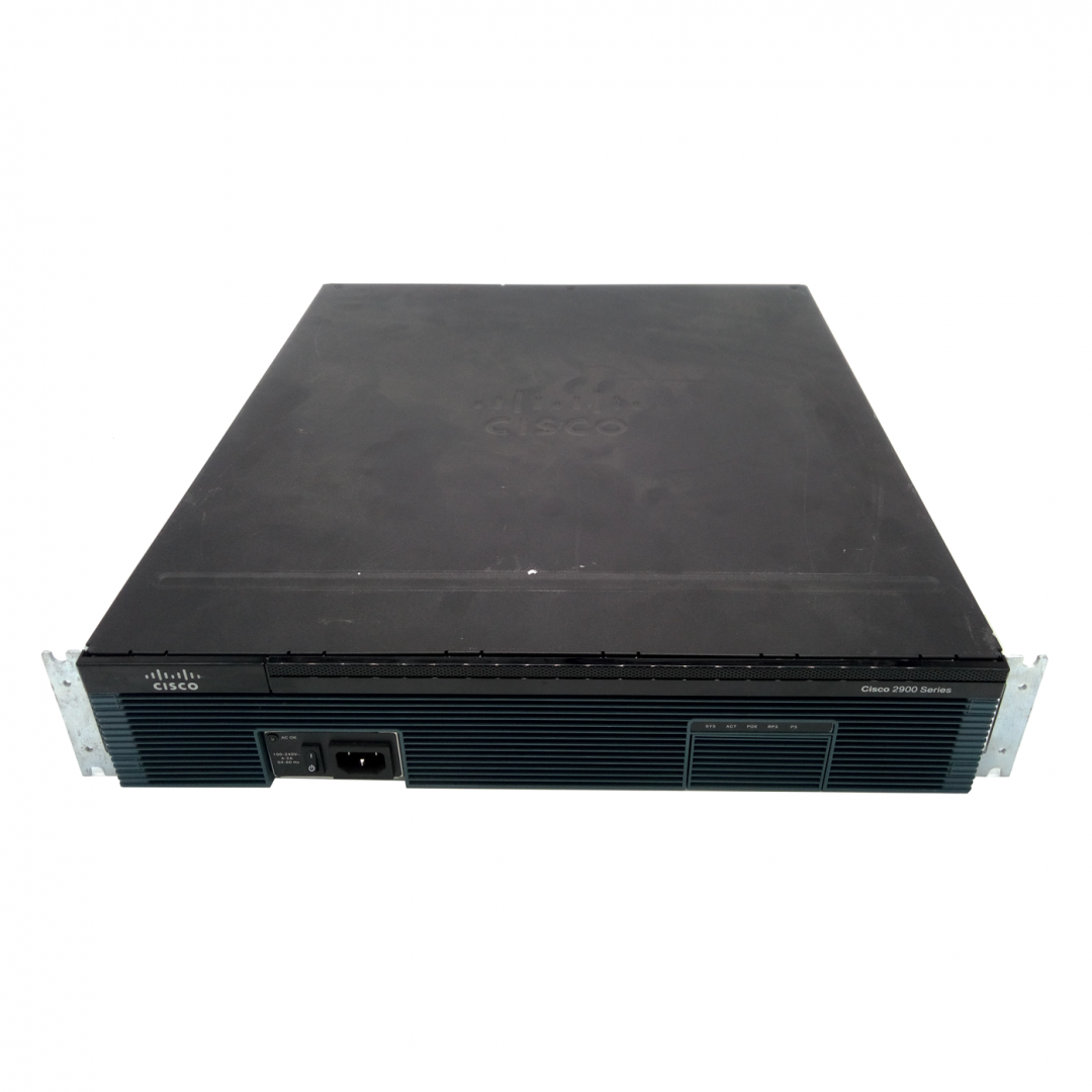 New Cisco CISCO2921/K9 3 Port Gigabit Ethernet Router 4 EHWIC ISR IP ...