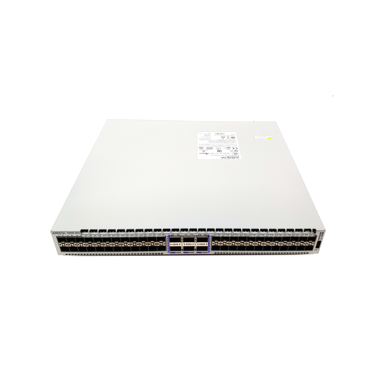 Arista DCS-7280SR-48C6-M-F 48x10GbE SFP+ 6x100GbE QSFP Switch Rear ...