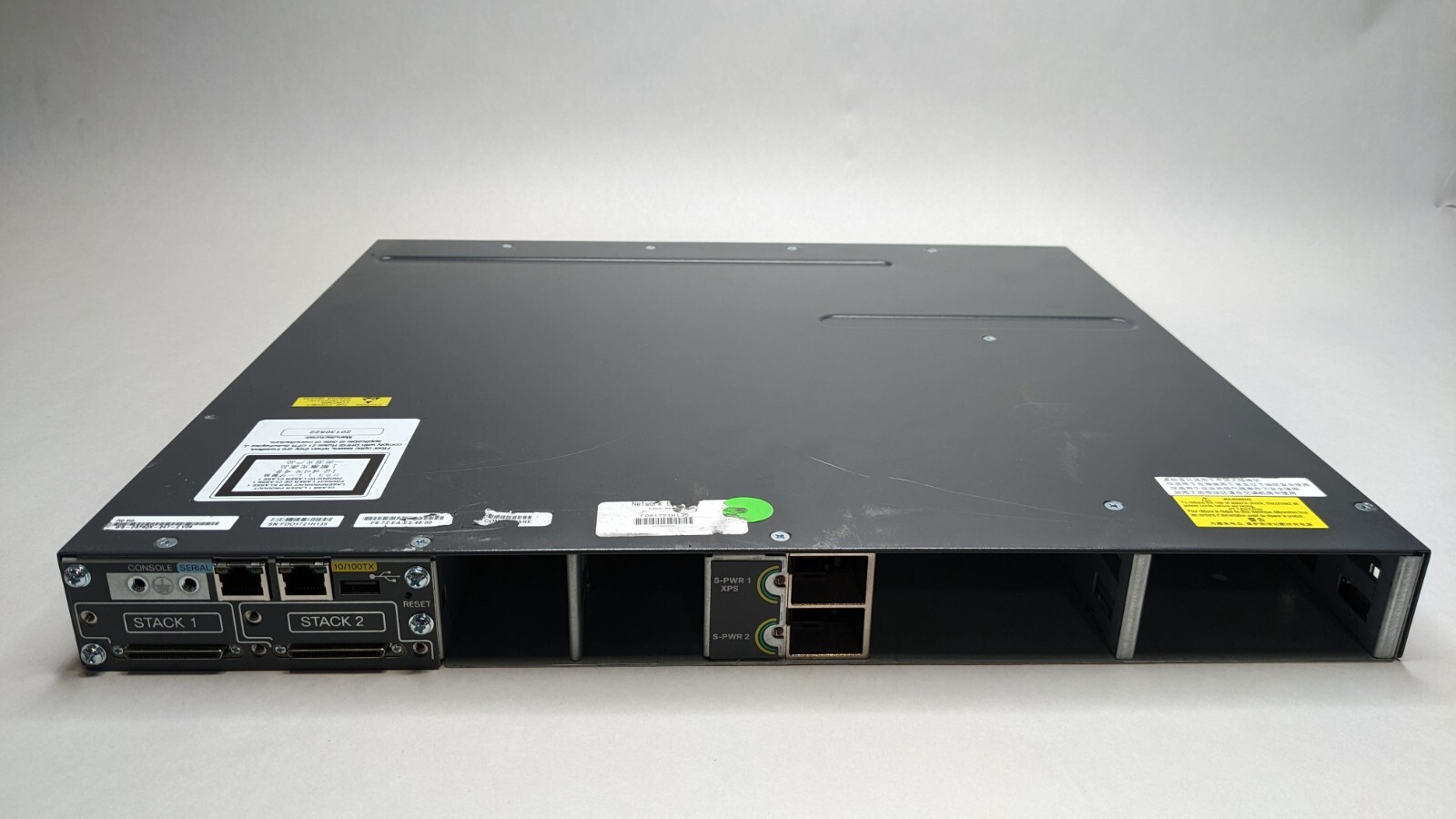 Cisco WS-C3750X-24T-E 24-Port Network Switch *Cosmetic Damage ...