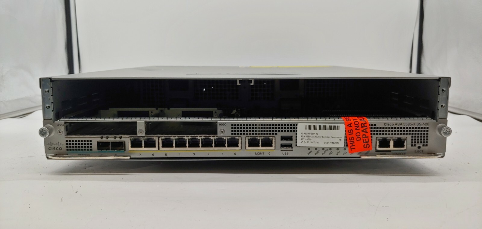 Cisco ASA5585-S20-K9 8xGE 2xGE SFP 3DES/AES ASA5585 Firewall ...