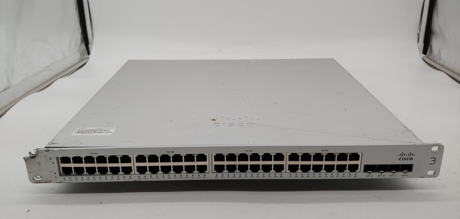 Cisco Meraki MS250-48LP-HW 48-Port GigE 370W PoE Switch *Cosmetic ...
